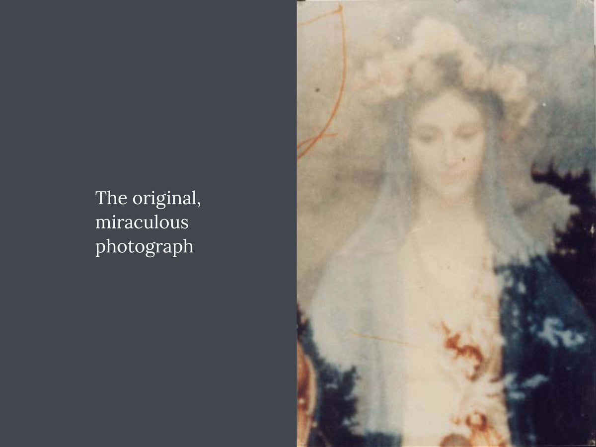 Miraculous Photograph Of The Blessed Virgin Mary – Humble Housewives