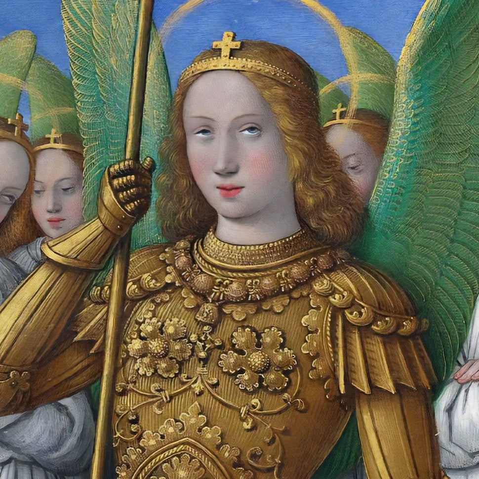 St. Michael the Archangel Art Print (16th Century) – Humble Housewives