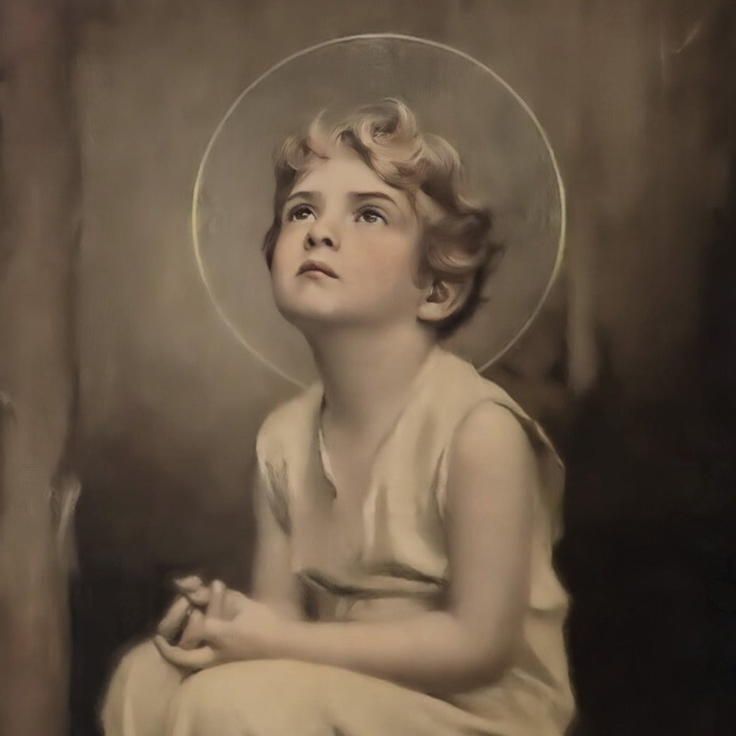 Christ at Five, "Divine Innocence" Art Print (C Bosseron Chambers ...